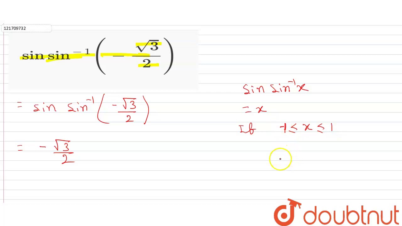 sin Sin 1 sqrt 3 2 YouTube sin Sin 1 sqrt 3 2 YouTube