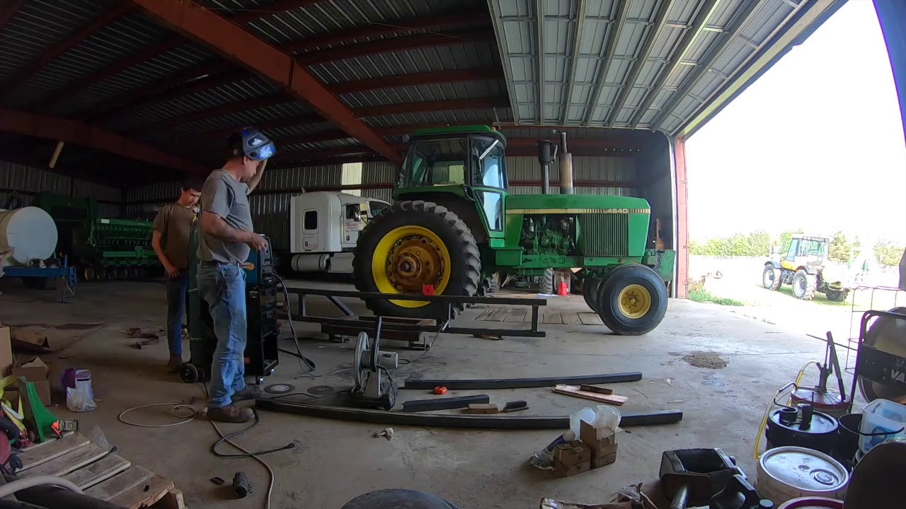 Making and using a custom made brush rake - YouTube