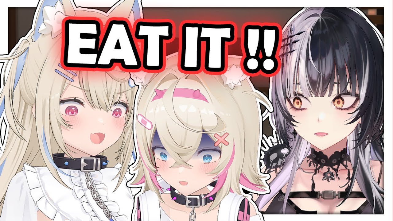 Fuwawa Forced Mococo to Eat Natto On Stream【Hololive】 - YouTube