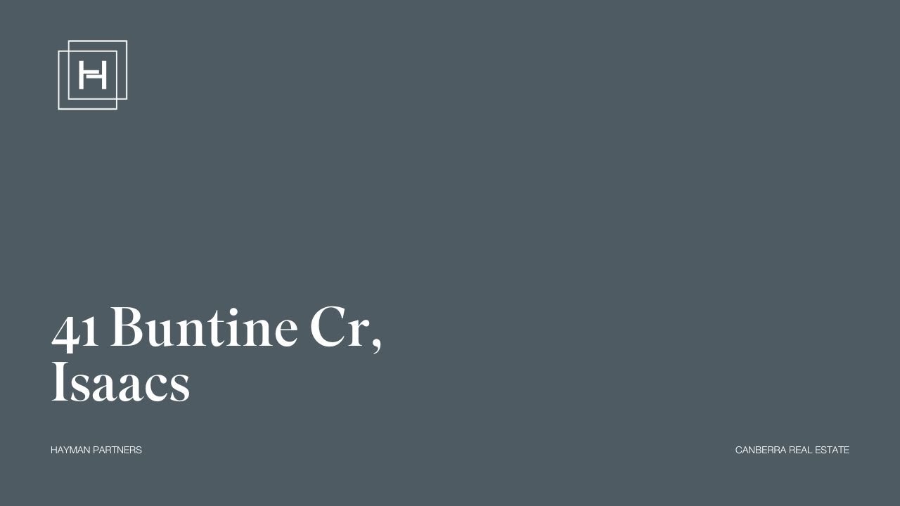 41 Buntine Cr, Isaacs - YouTube