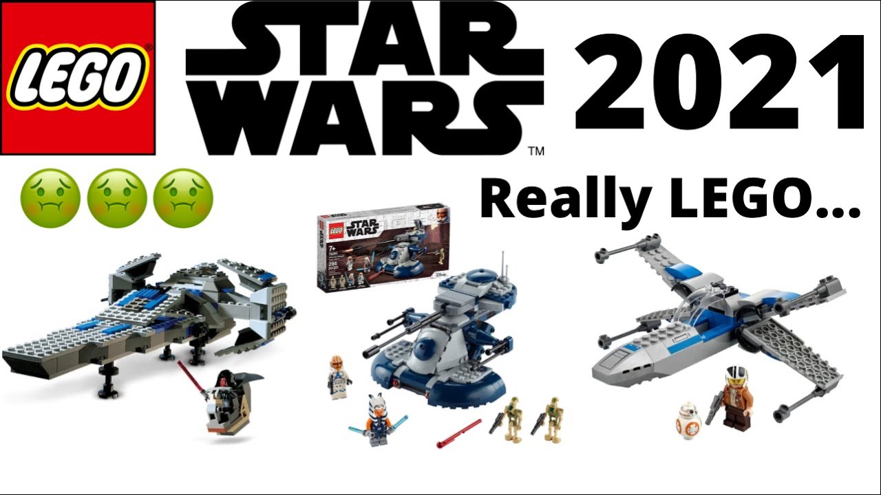 Most Ugly LEGO Star Wars Sets in 2021! (Clone Wars, Originals, Sequels ...