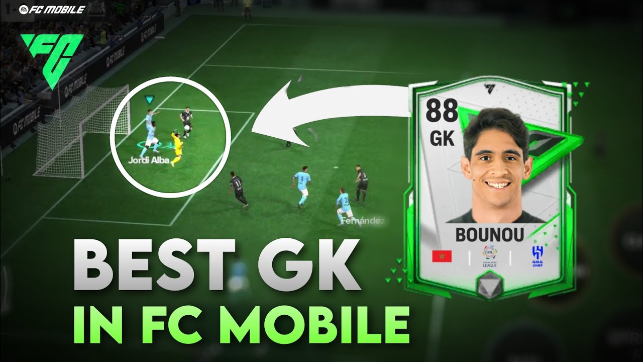 BEST GK BOUNOU REVIEW EA FC MOBILE 😱 || LION - YouTube