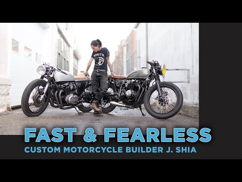 Custom Motorcycle Builder J. Shia | "Fast & Fearless" Ep. 2 - YouTube