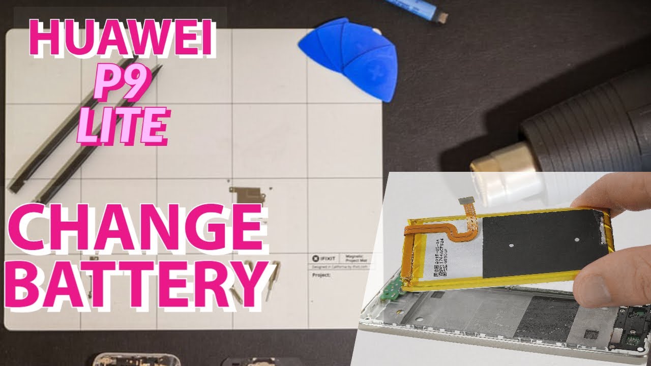 HUAWEI P9 LITE Battery replacement | how to change battery fix | huawei ...