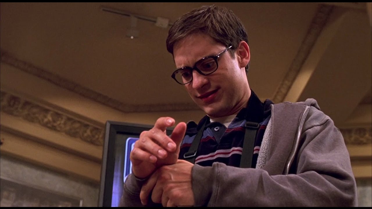 Spider Man (2002) - Columbia University|Science Department|Tour scene ...