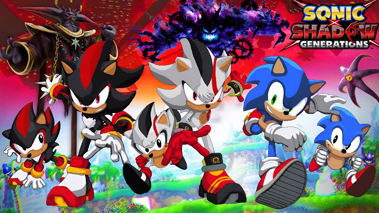 O SHELDON CARA!!!! | Sonic X Shadow Generations (JOGO COMPLETO + DLC ...