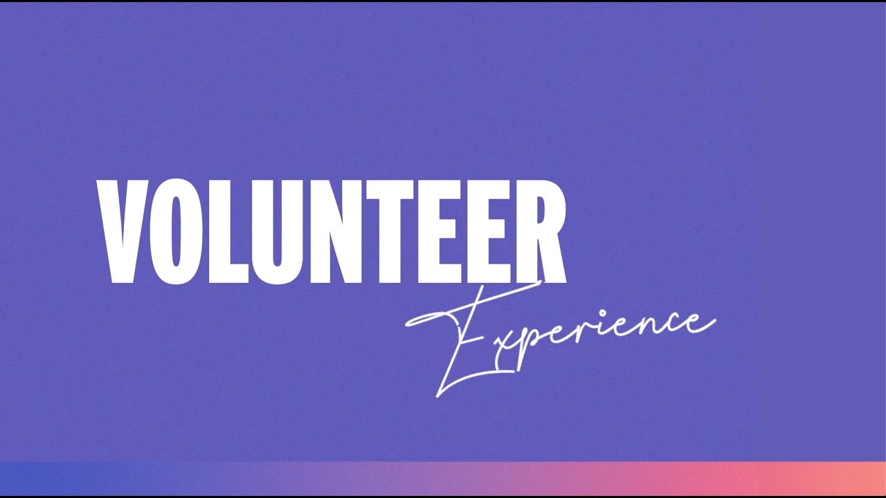 Volunteer Experience | Altar Ministry: Andrew + Darlene - YouTube