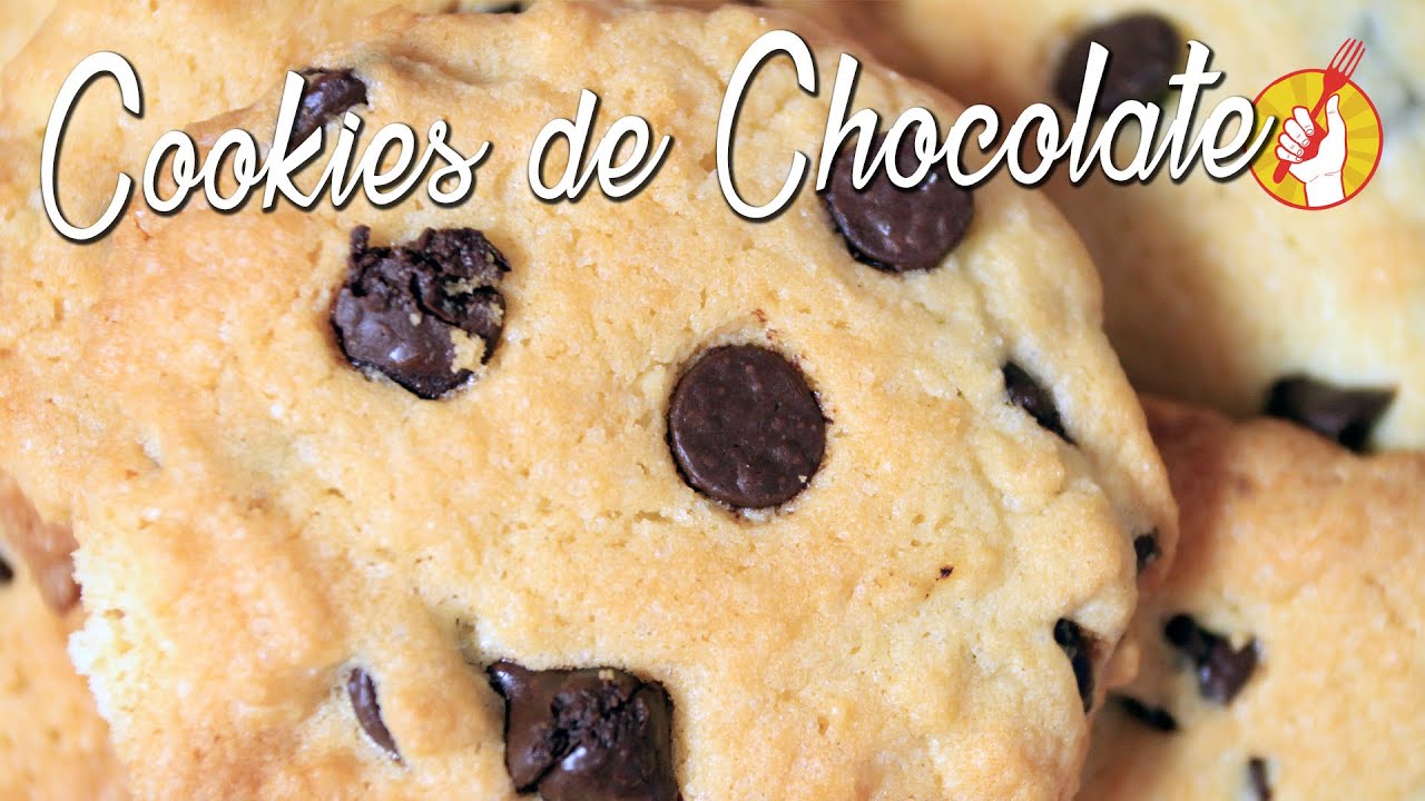 Cookies con Chips de Chocolate Americanas | Receta Fácil 🍪 Galletitas con Chispas | Tenedor ...