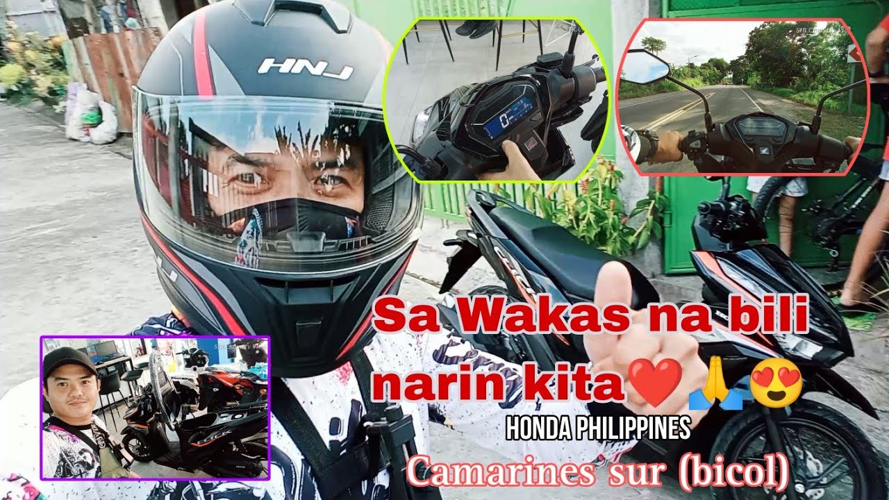 Sa Wasak natupad narin pangarap ko na motor😍🙏#vlogger #honda #motovlog ...