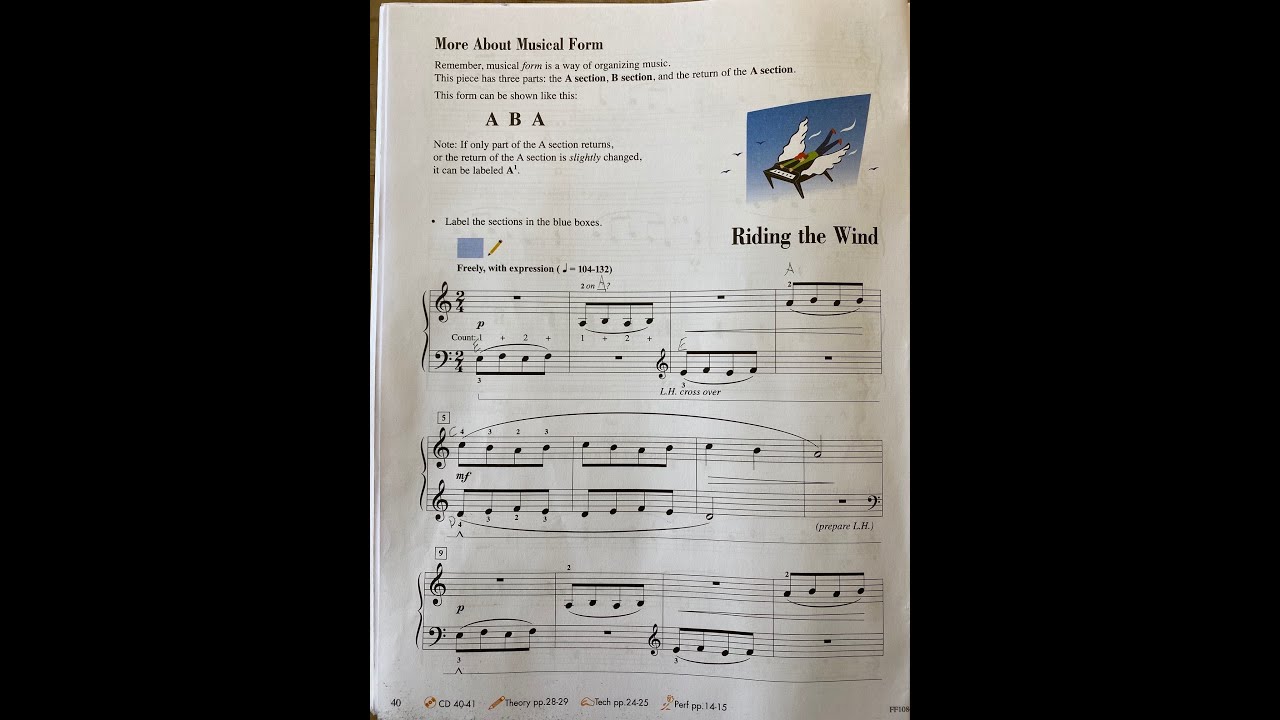 Riding The Wind - Faber Lesson 2B - YouTube