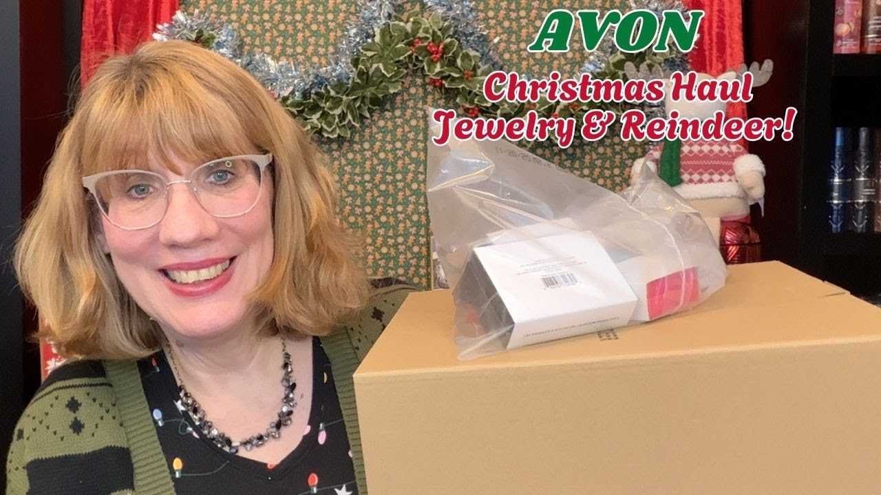 Avon Christmas Haul - Jewelry & Reindeer! - YouTube
