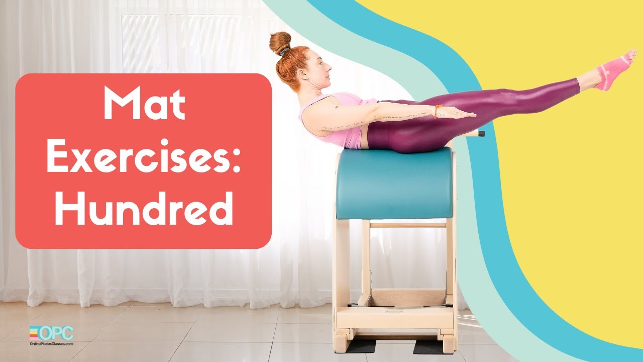 Mat Exercises: Hundred on the Ladder Barrel | Online Pilates Classes ...