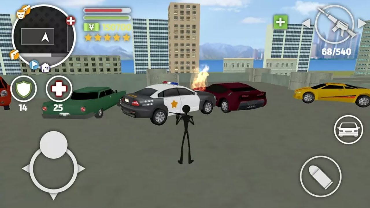 Grand Stickman Auto V - by Best Stickman Games | Android Gameplay ...