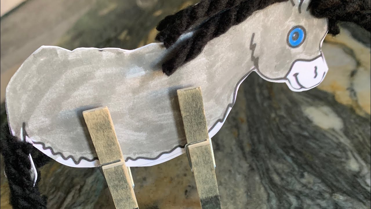 Balaam And The Talking Donkey Craft - YouTube