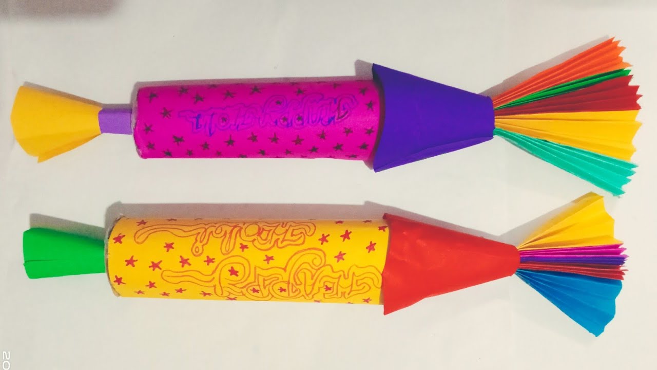 How to make Pichkari at home | Holi craft ideas | Paper craft | Easy ...