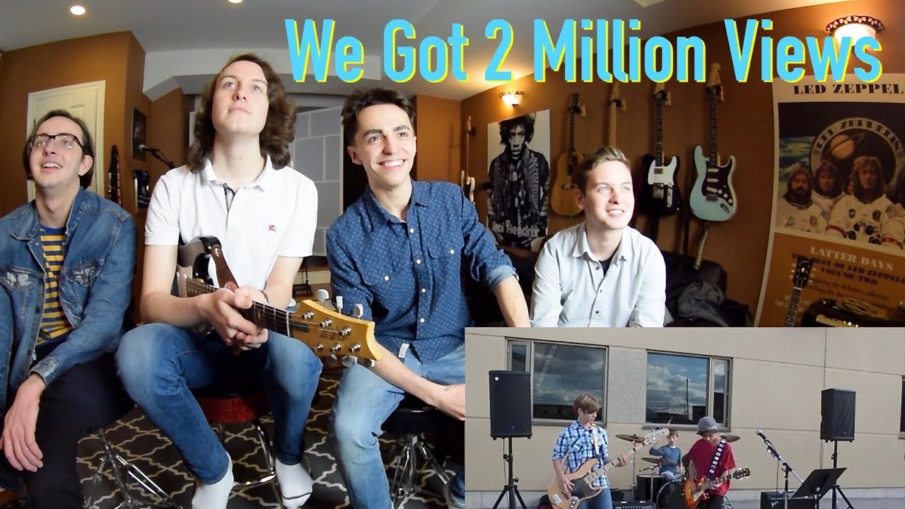 Reacting to My Viral Video With the Band - YouTube