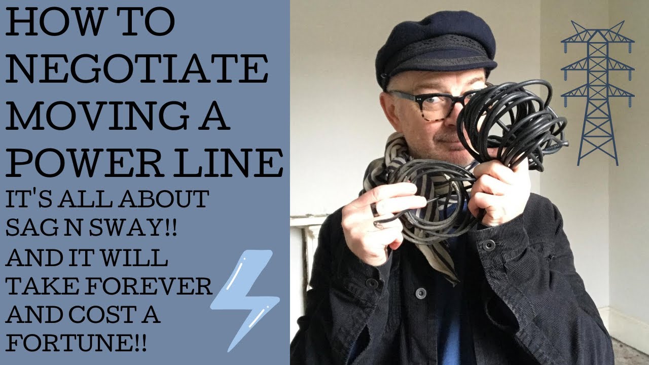 How To Negotiate Moving a Power Line during your home renovation! - YouTube