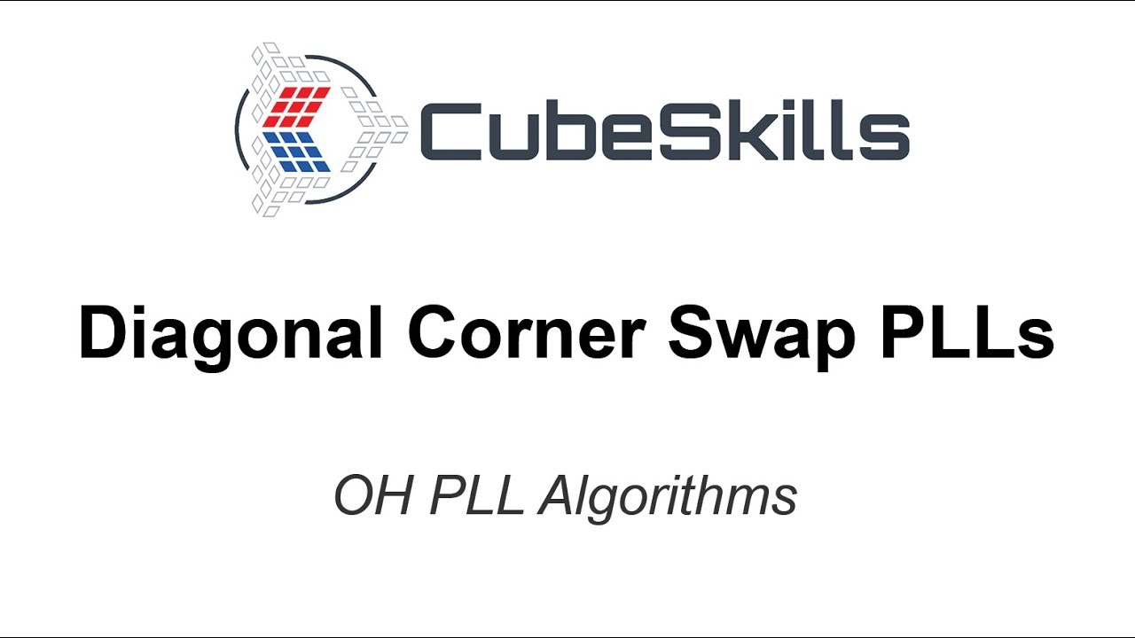OH PLL - Diagonal Corner Swap Cases - YouTube