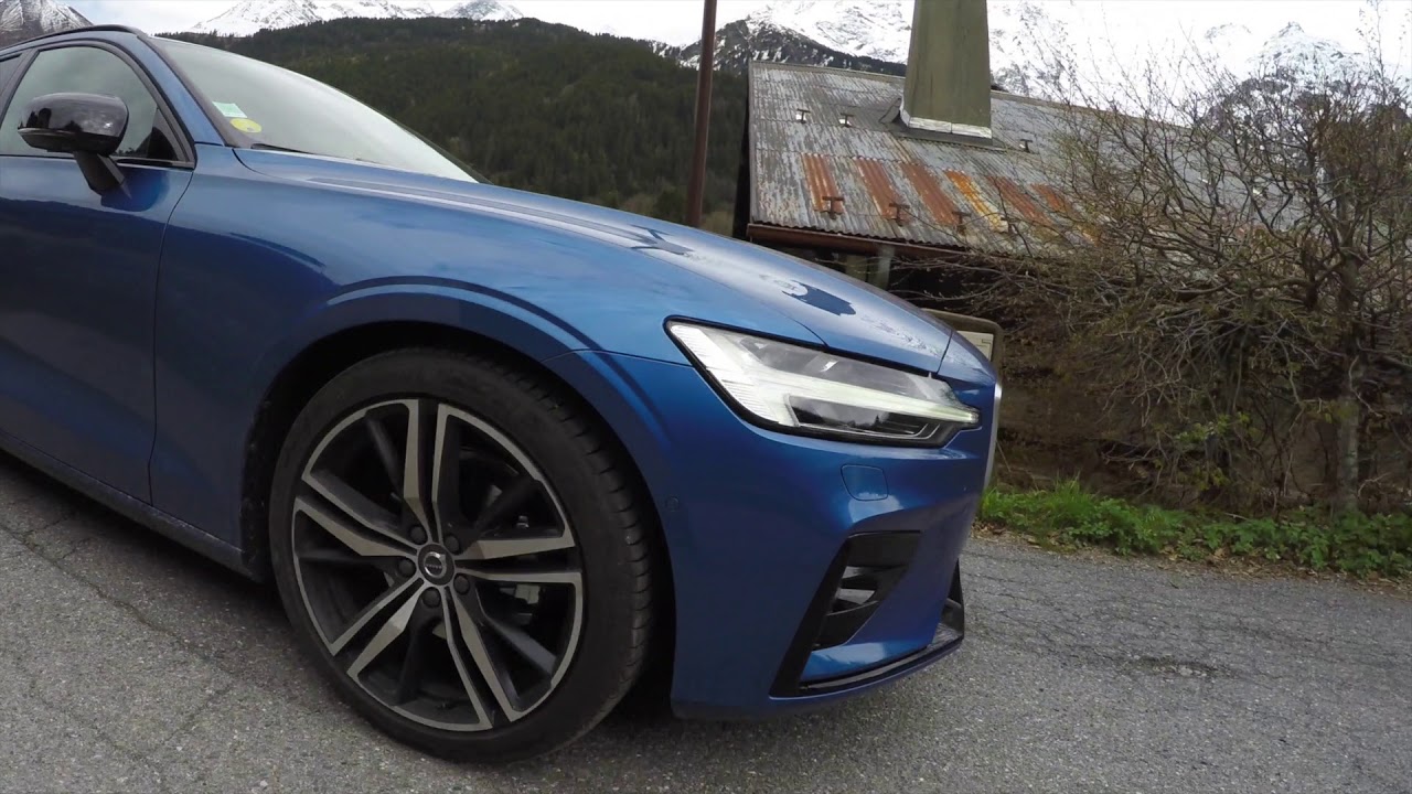 Test drive Volvo V60 R Design 2019 - YouTube