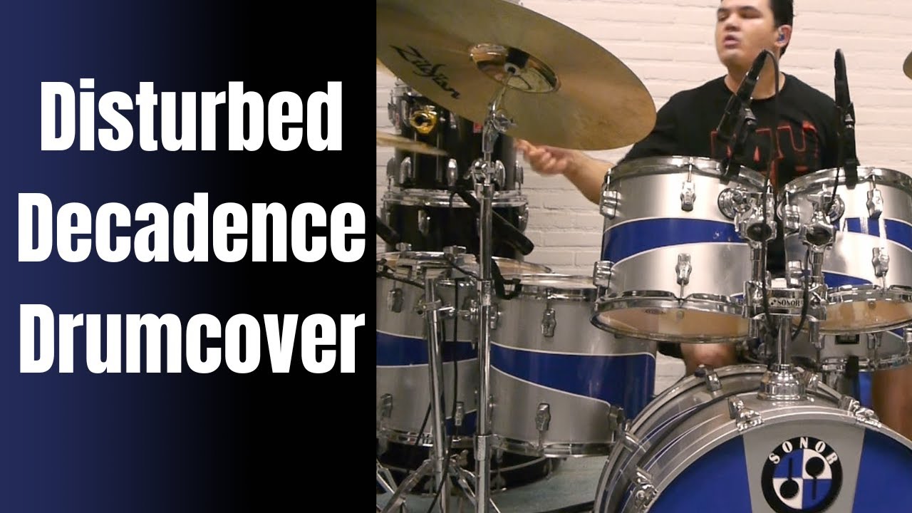 Disturbed - Decadence drumcover by Clance Vaasen - YouTube