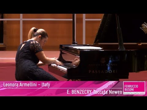 Leonora Armellini plays TOCCATA NEWÉN by Esteban BENZECRY - Busoni ...