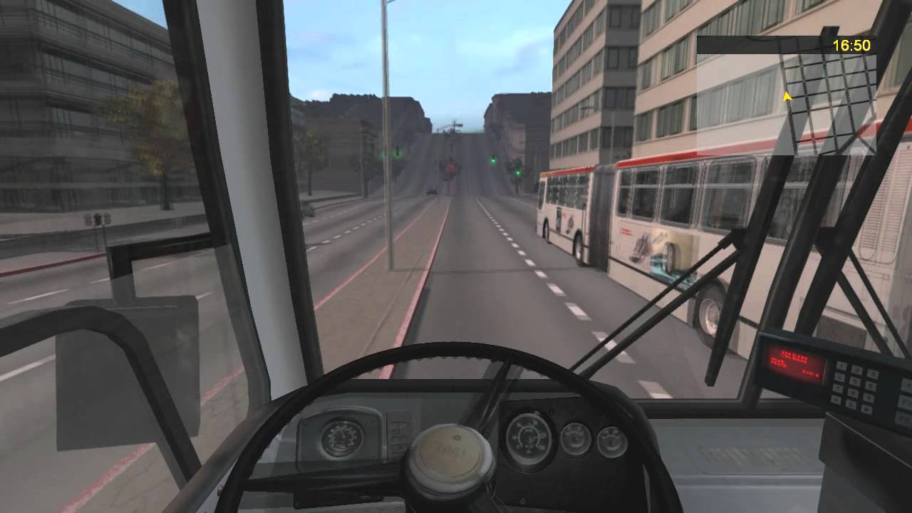 Bus and cable car simulator fictional bus route part 1 - YouTube
