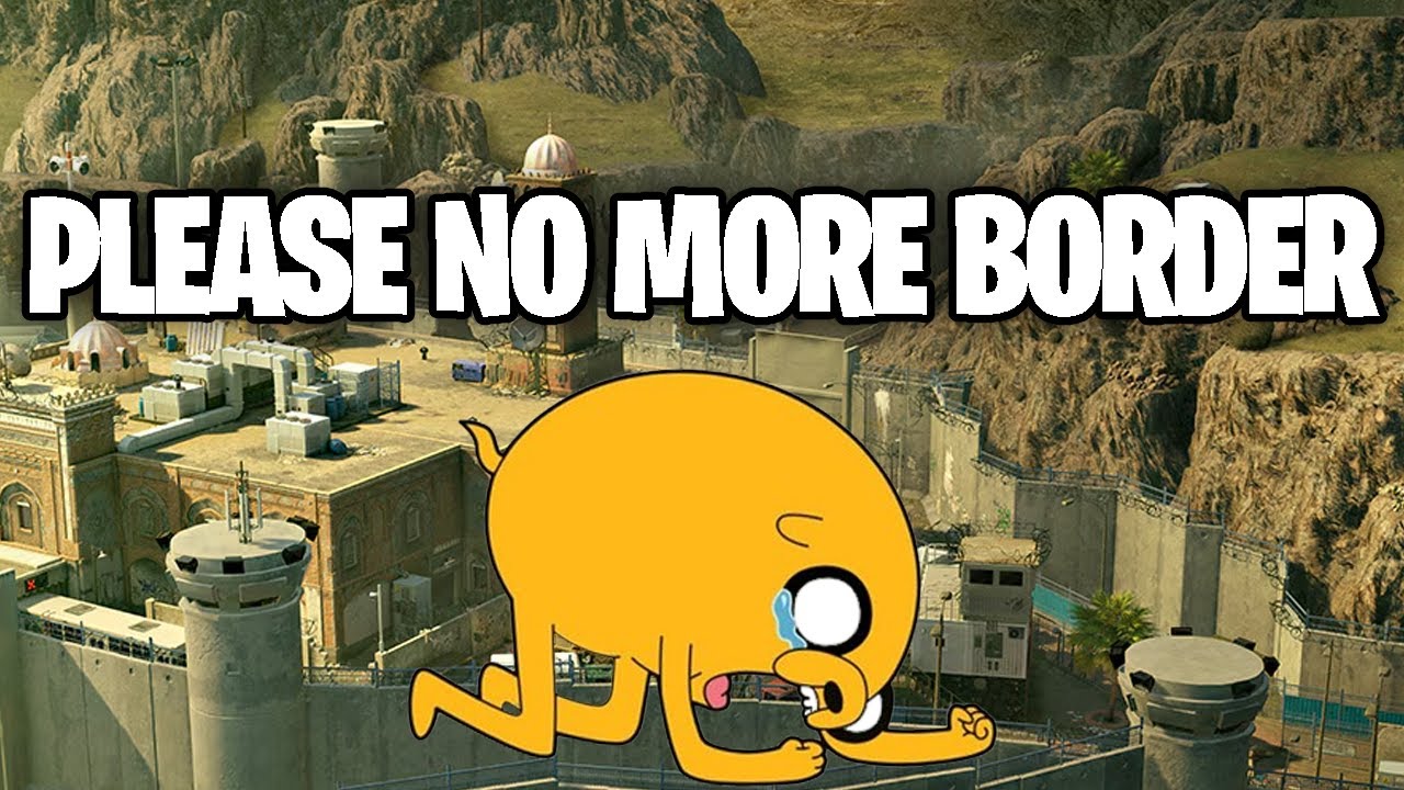 PLEASE STOP GIVING ME BORDER - Rainbow Six Siege Moments - YouTube