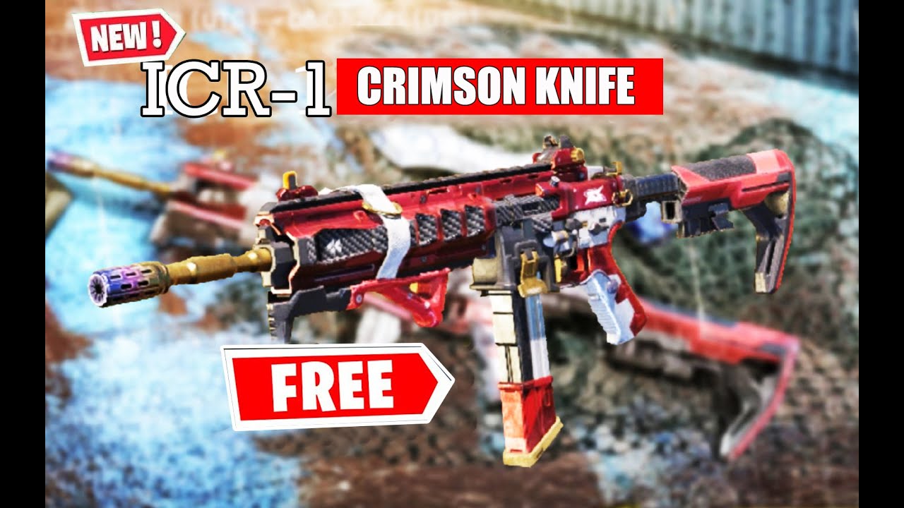 *NEW* How To Get FREE ICR-1 Crimson Knife Epic Skin In COD Mobile ...