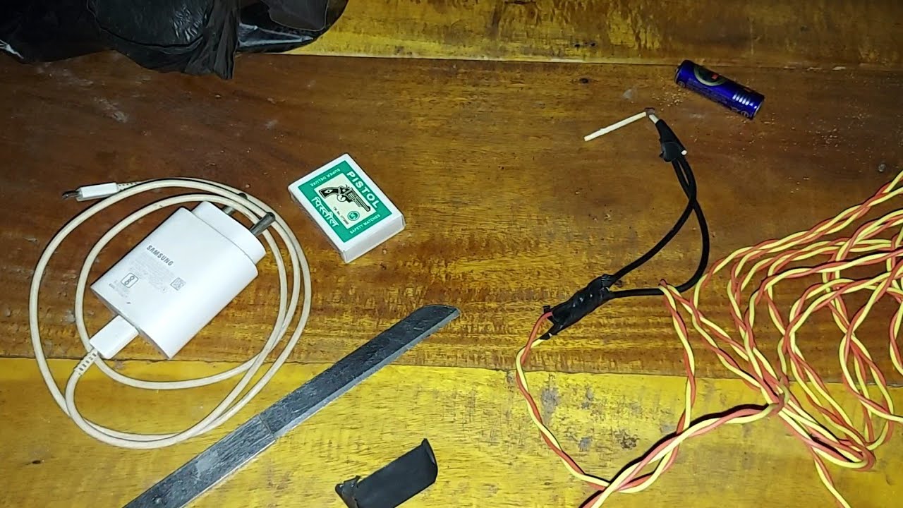 How to make electric fuse for Diwali Crackers | electric fuse कैसे बनाए ...