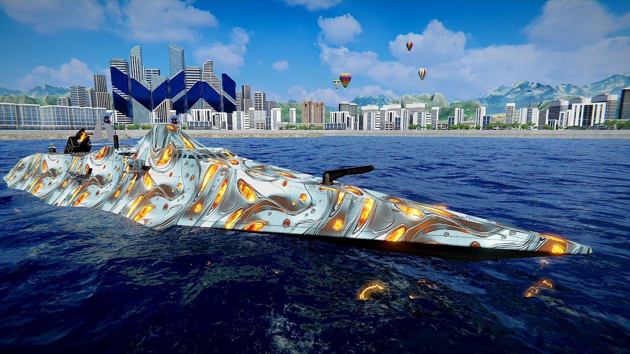 Modern Warships: Pan Spatial Redrum Destroyer In Action With Brahmos-2 ...