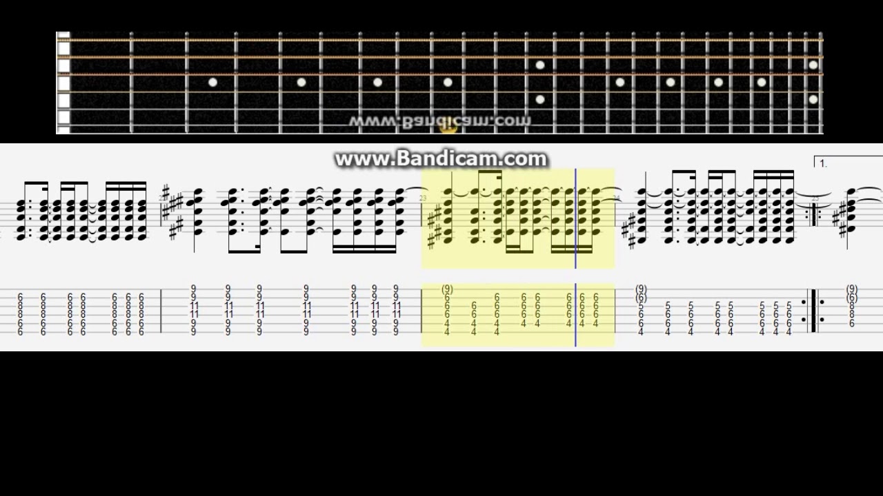 Staind - Outside Acoustic Version # Acousti tabsc guitar lesson note ...