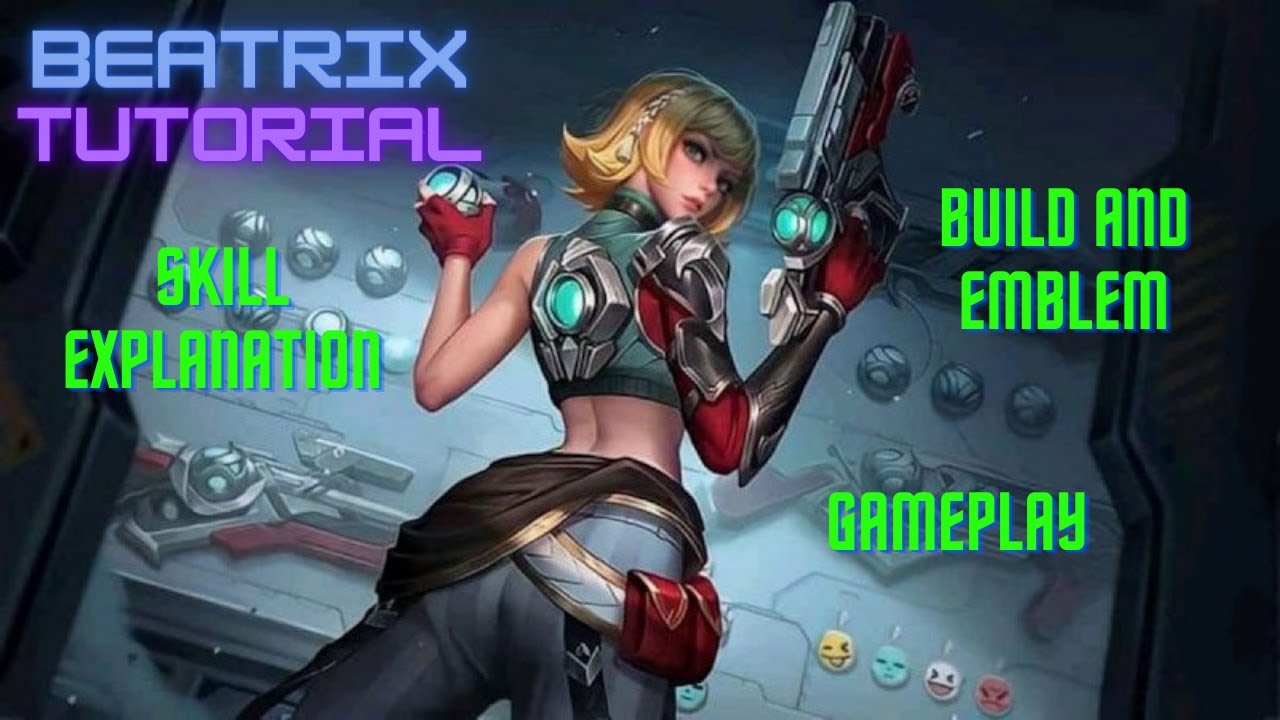 Beatrix Tutorial 2021 - Tips and Tricks, Build, Emblem - Mobile Legends - YouTube