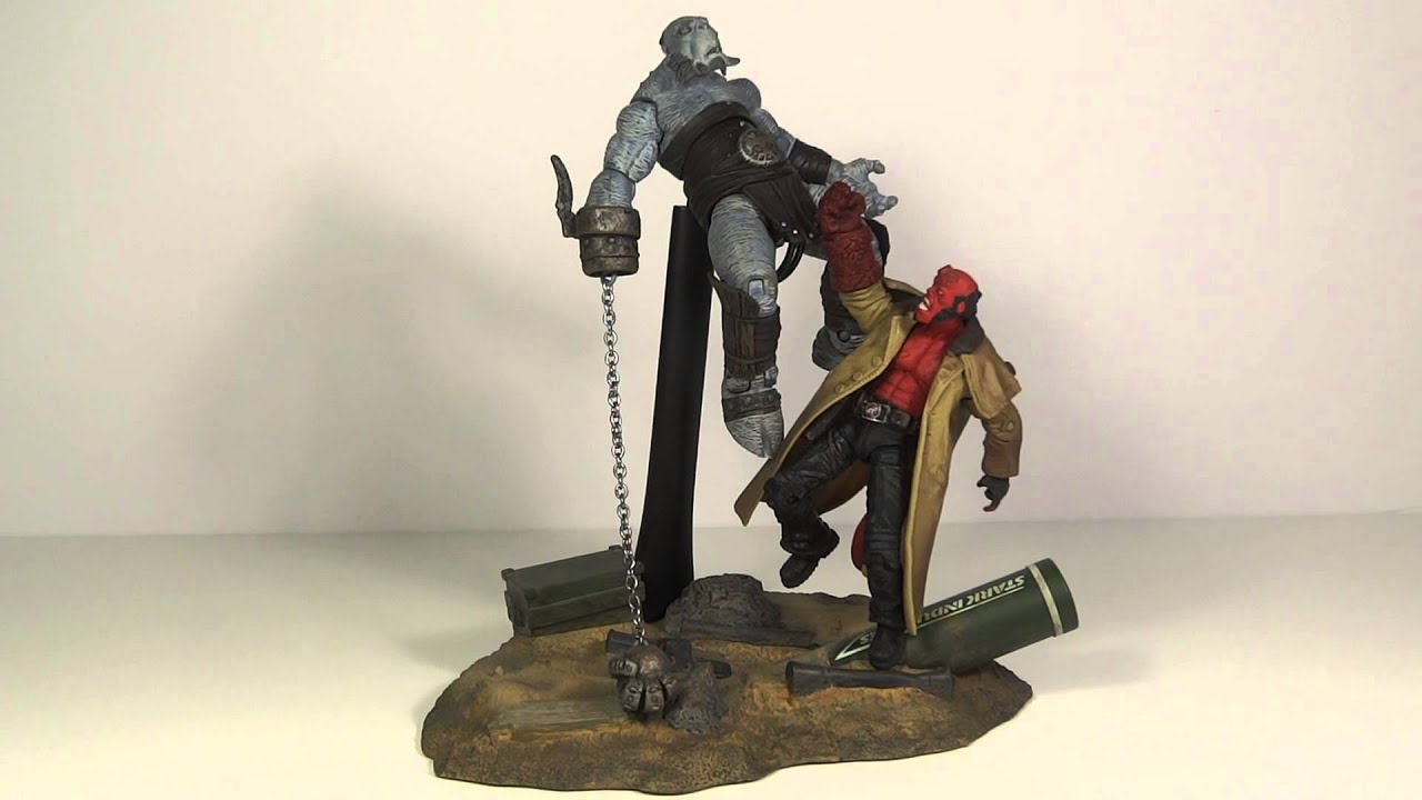 112th Toy Pose Review "Hellboy vs Wink!" - YouTube