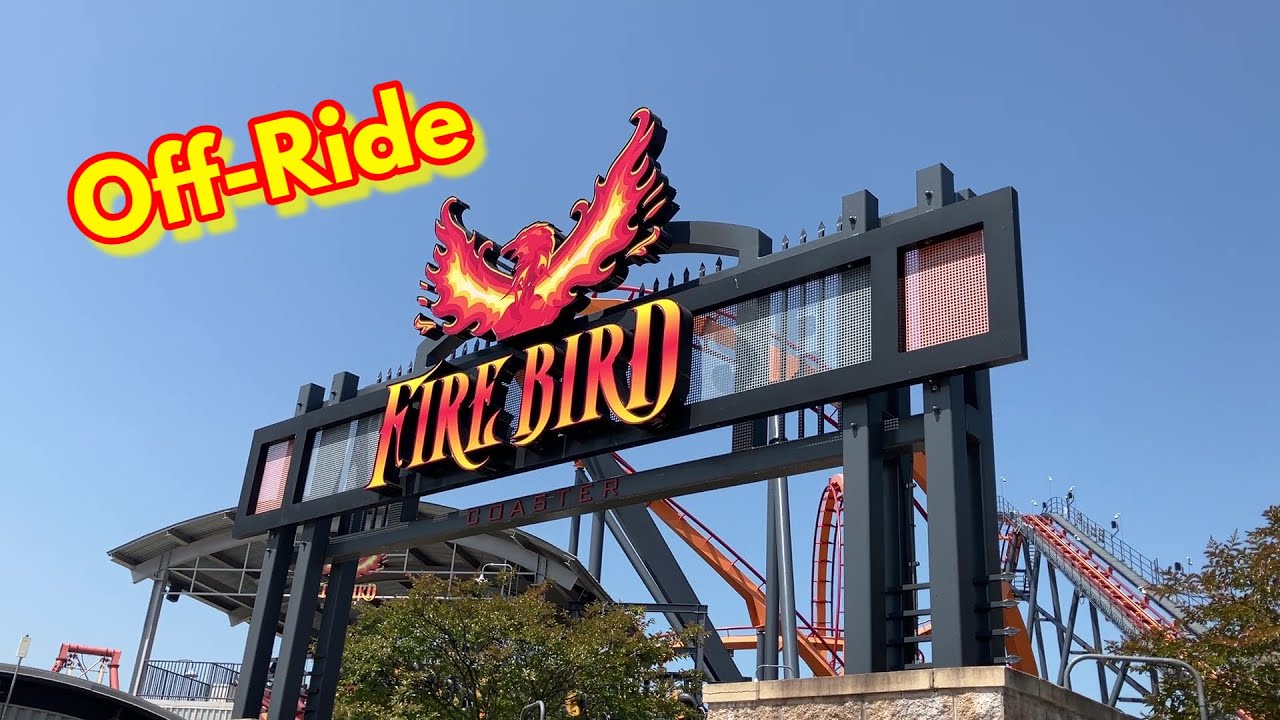 Firebird @ Six Flags America | Off-Ride - YouTube