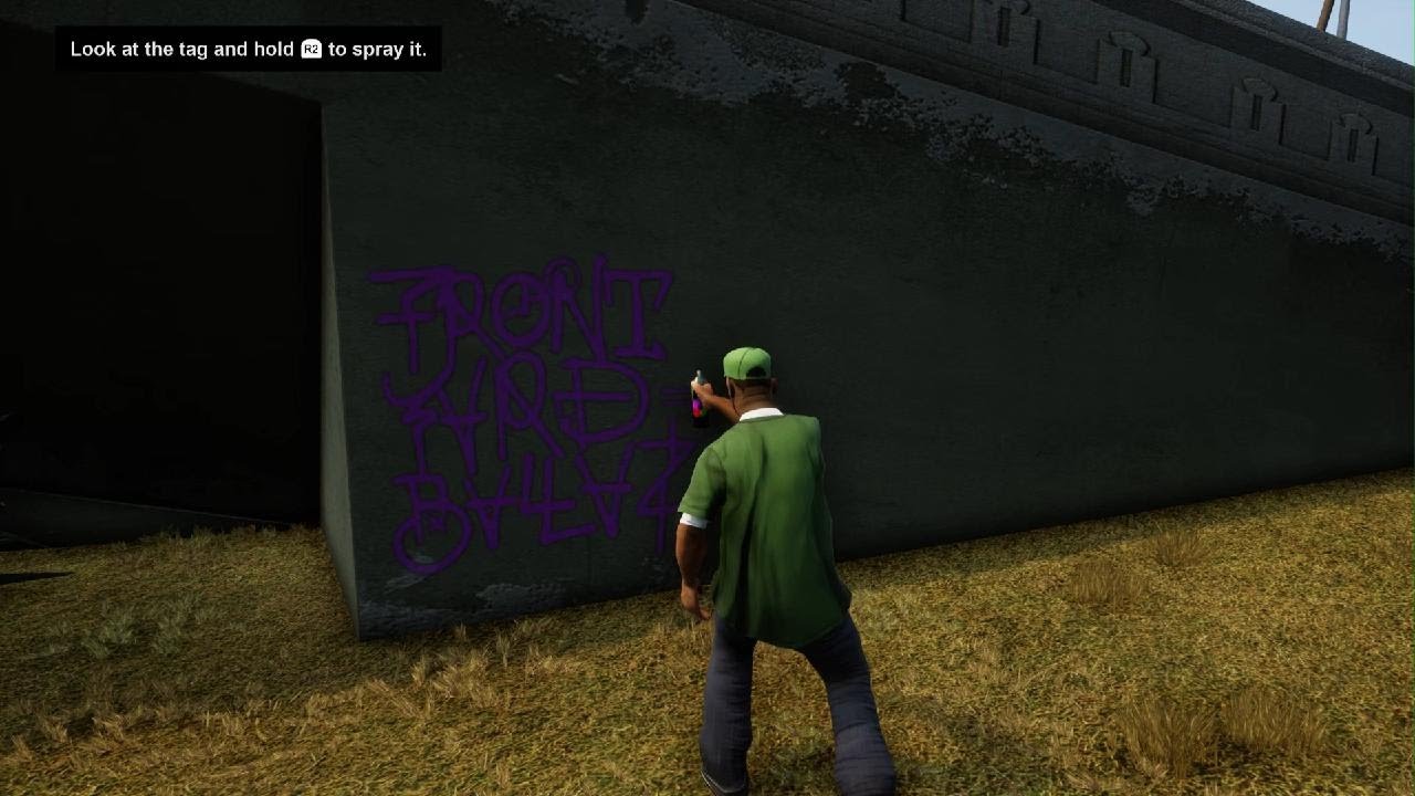 Tagging up turf ll Grand Theft Auto: San Andreas – The Definitive ...