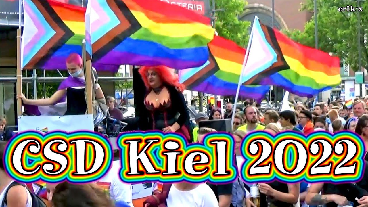 CSD 2022 Kiel - 09.07.22 Christopher Street Day (erixTV) - YouTube