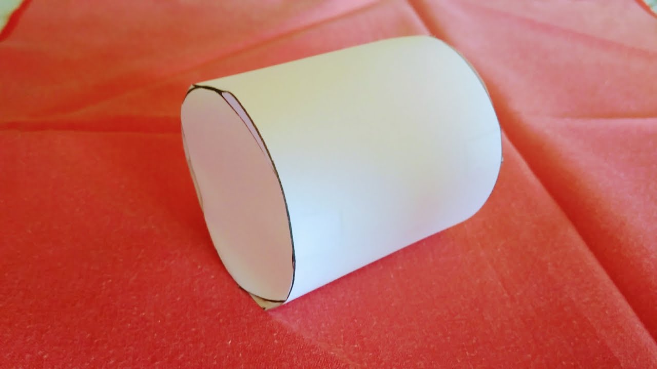 COMO HACER UN CILINDRO FÁCIL y RÁPIDO PASO A PASO - YouTube