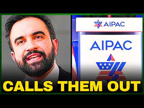 UNDER ATTACK: Mayor Mamdani Calls AIPAC Monsters, Israel Mob FURIOUS