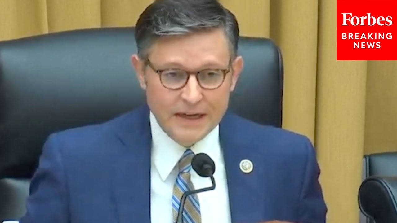 Mike Johnson Leads Epic House Judiciary Committee Hearing On Pending ...