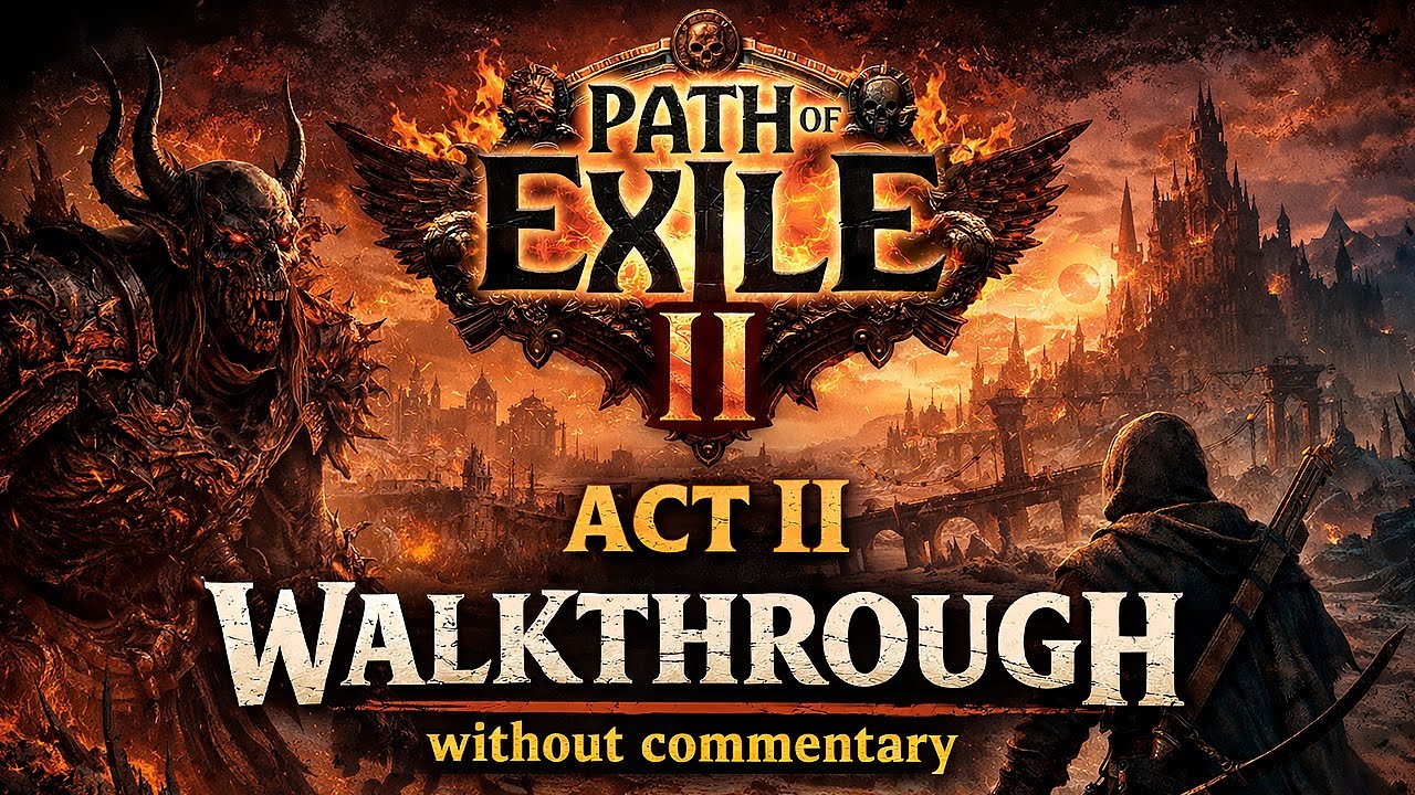 Path of Exile 2 — Walkthrough Part 6 | Прохождение Часть 6 - YouTube