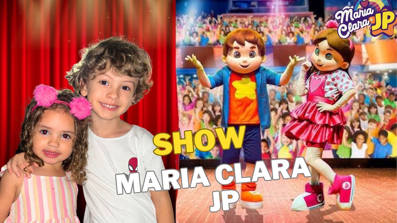 Fomos ao Show da Maria Clara e JP! 😍 Veja como foi | Brincar e Imaginar ...