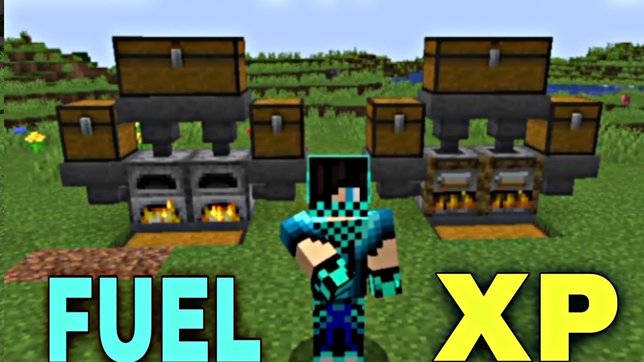 Minecraft 1.19 : Unlimited {Fuel And Xp Farm} || Easy Tutorial In ...
