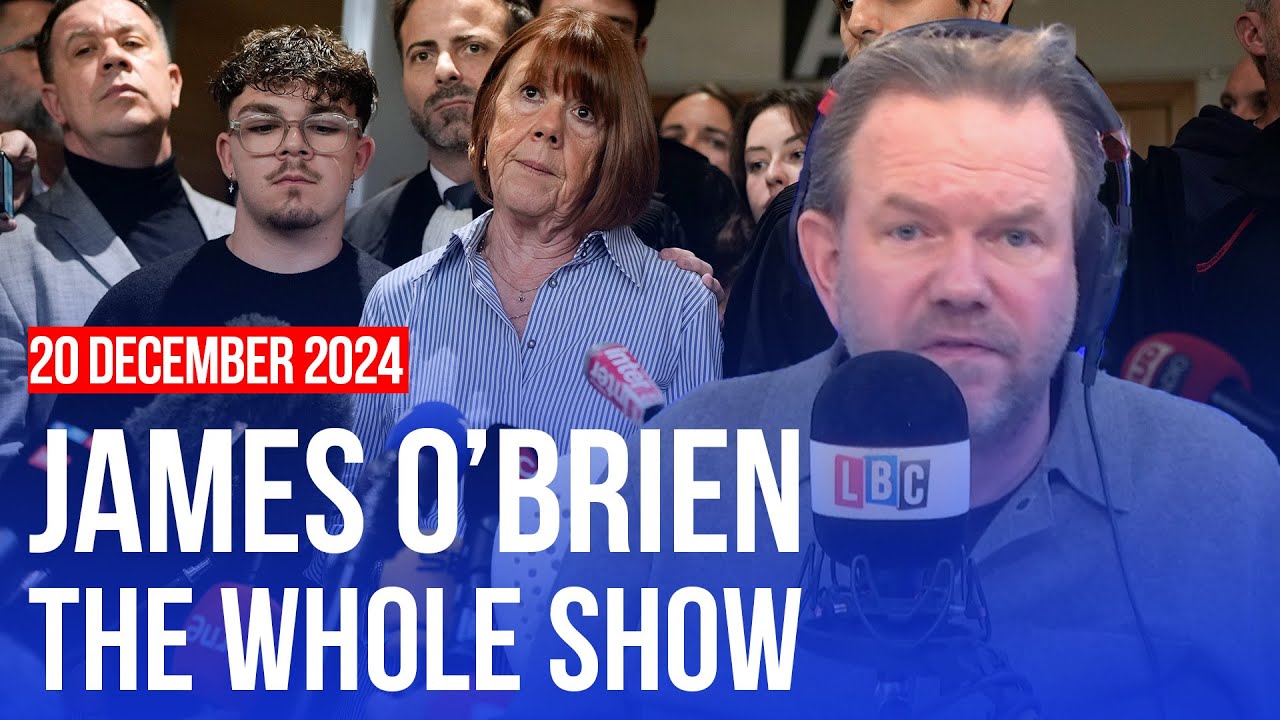 The scale of the depravity | James O’Brien - The Whole Show - YouTube