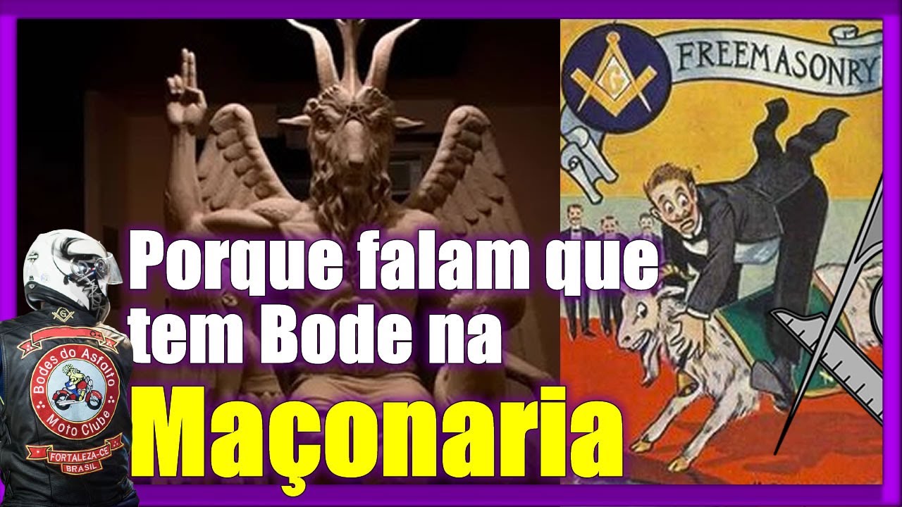 Porque Falam que na Maçonaria tem BODE - YouTube