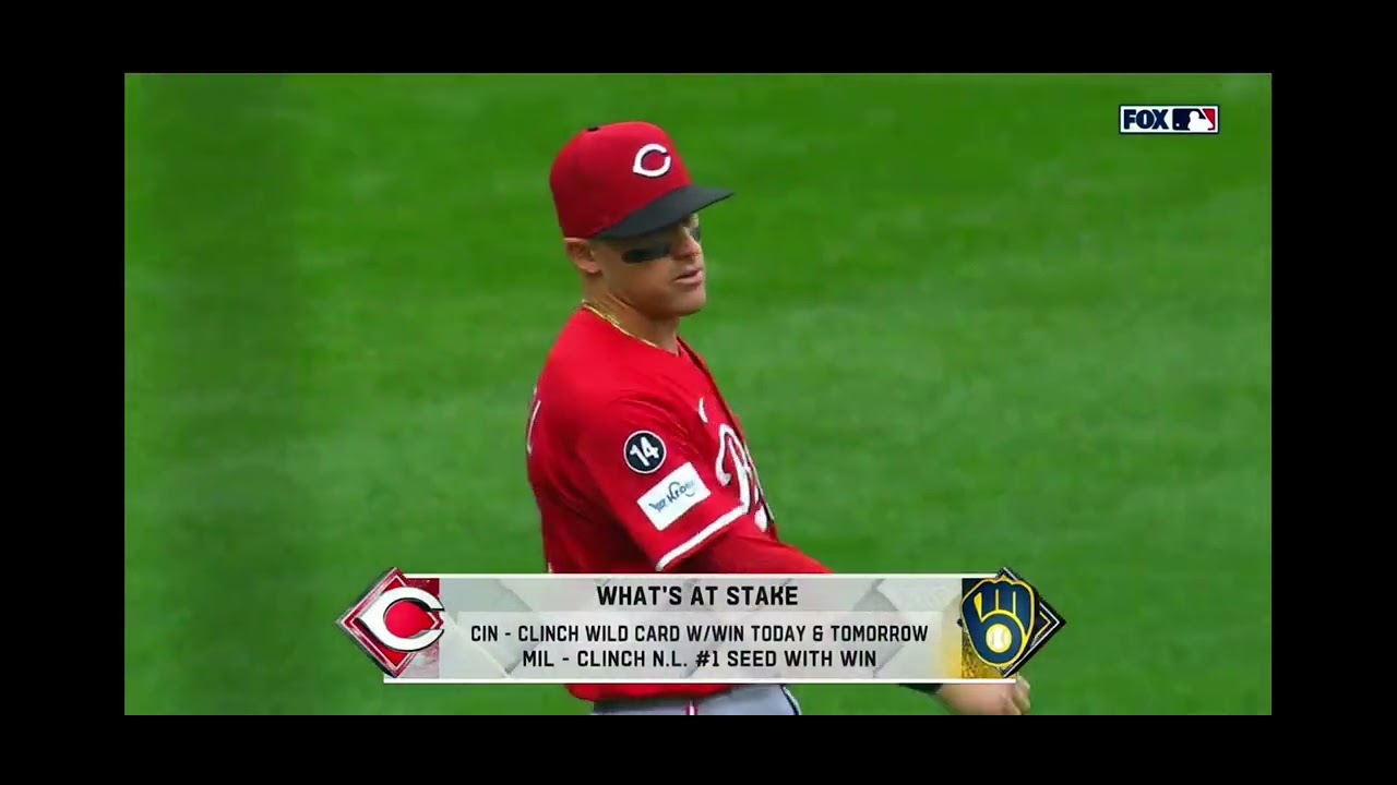 MLB Baseball on FOX Sports intro Cincinnati at Milwaukee - YouTube