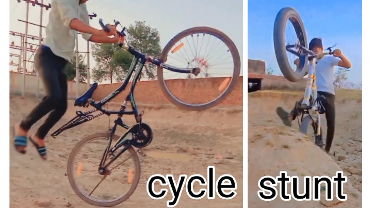 Cycle # Stund # video # 2023 ki # न्यू खतरनाक साइकिल स्टैंड वीडियो 😲😲 ...