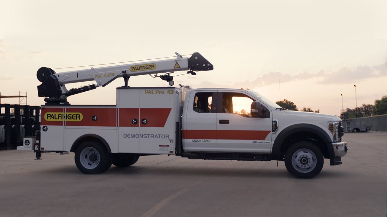 PALFINGER PAL Pro Mechanics Trucks and Service Cranes - YouTube