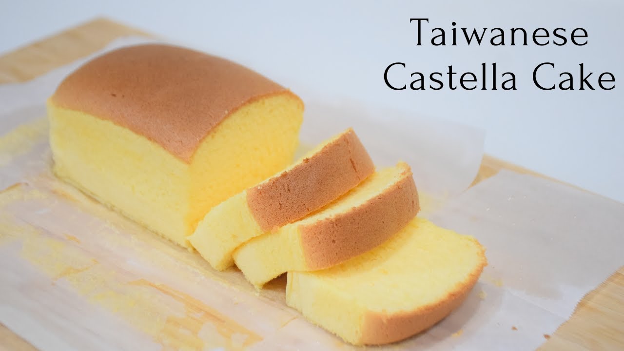 Taiwanese Castella Cake | Super Soft Castella Cake Recipe | Small ...
