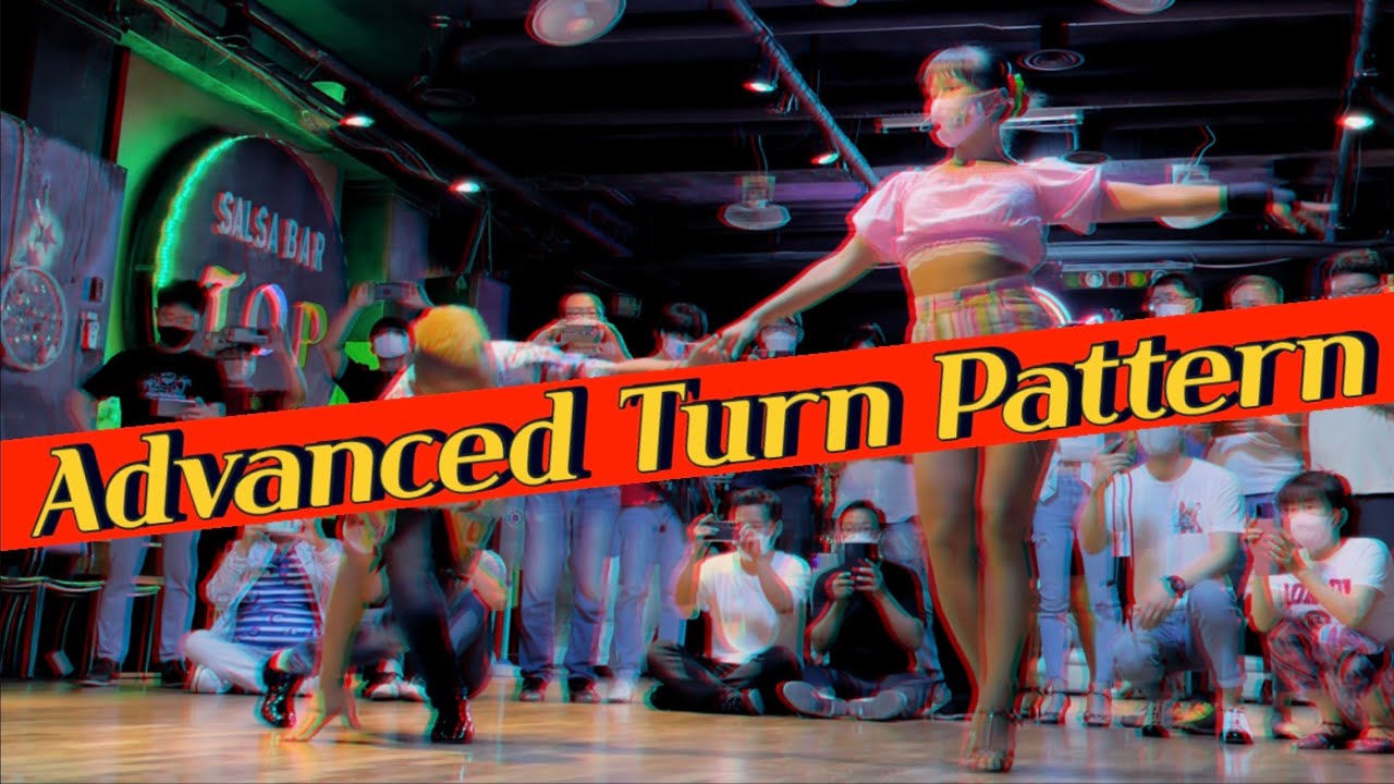 Multi Turns of Salsa Pattern : 살사댄스 고급 워크샵 @압구정 탑바에서 - YouTube