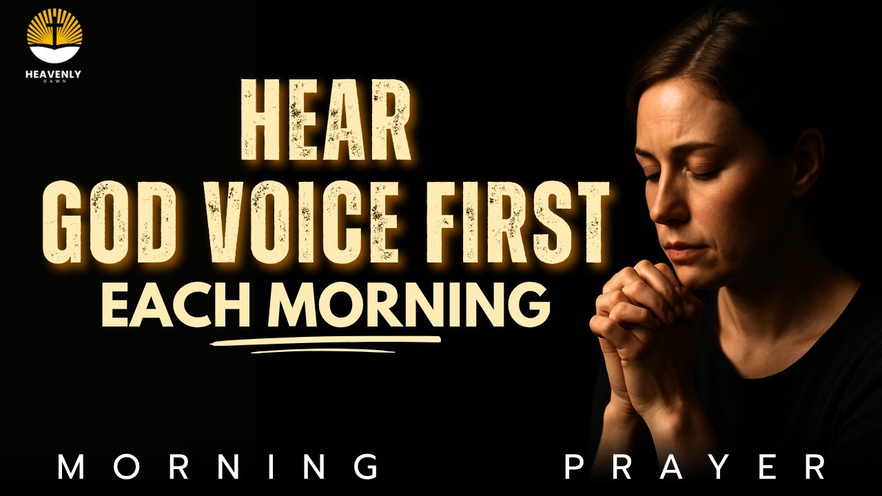 Start Your Day with God’s Voice First | Powerful Morning Prayer - YouTube